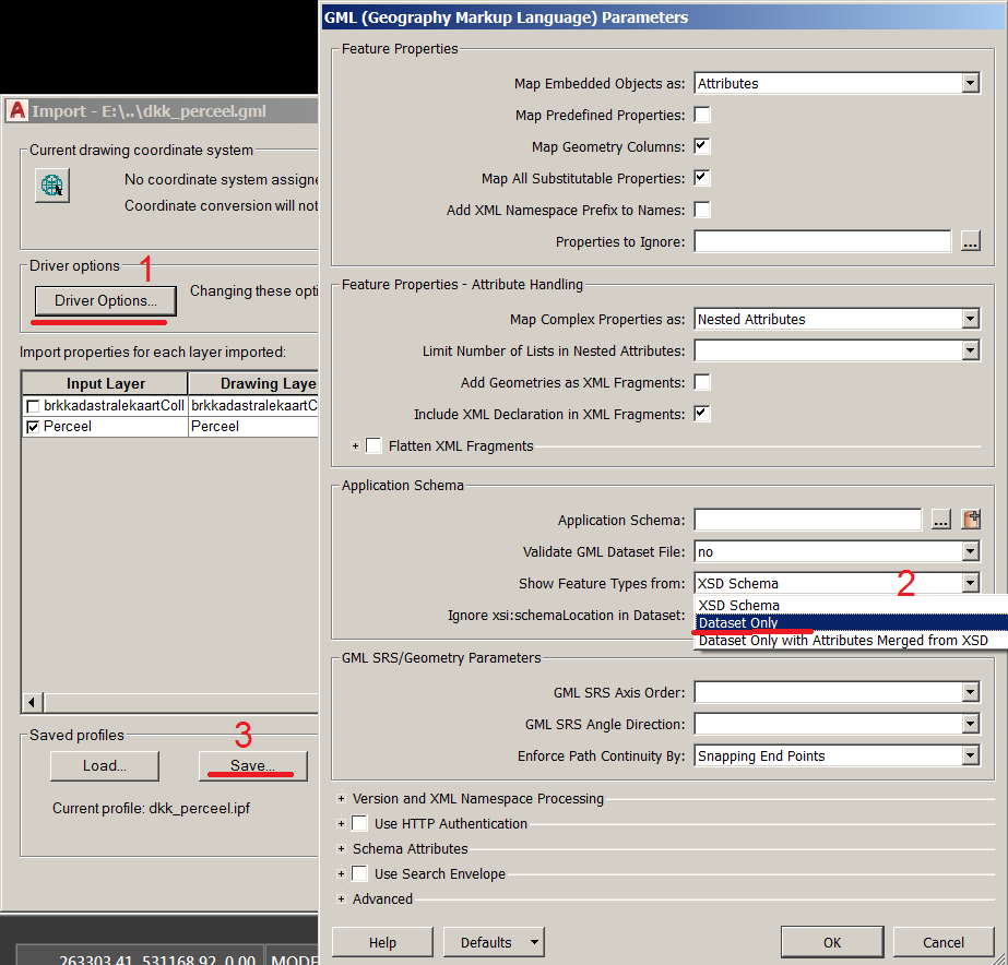 How to import all fields of my GML file - Autodesk Community