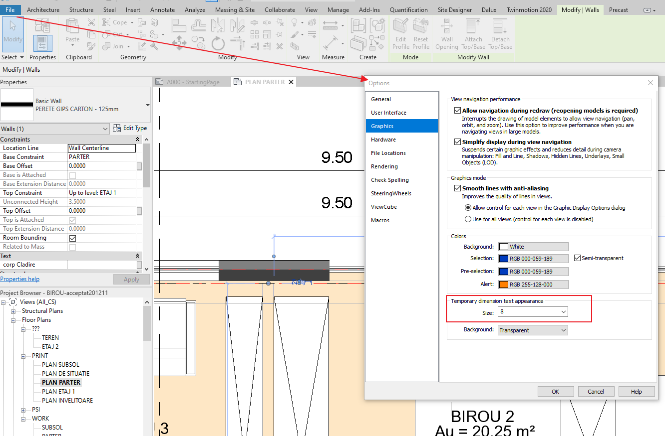 temporary dimensions and snaps - Autodesk Community