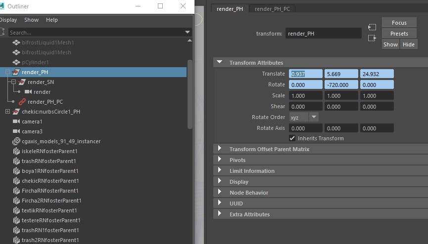 Camera animation export for Compositing - Autodesk Community