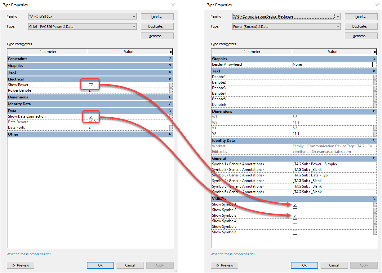 Shared parameter information available for formulas in tags (Not just ...