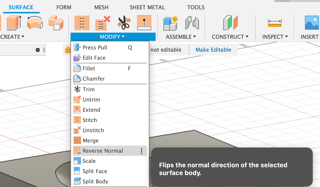 Solved: Unable to stitch or patch to make solid model. Why is it not working? - Autodesk Community