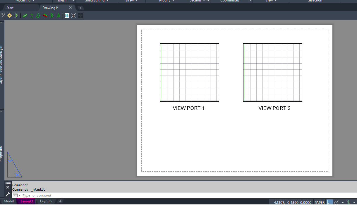 Switch to Model space in multiple viewport - Autodesk Community