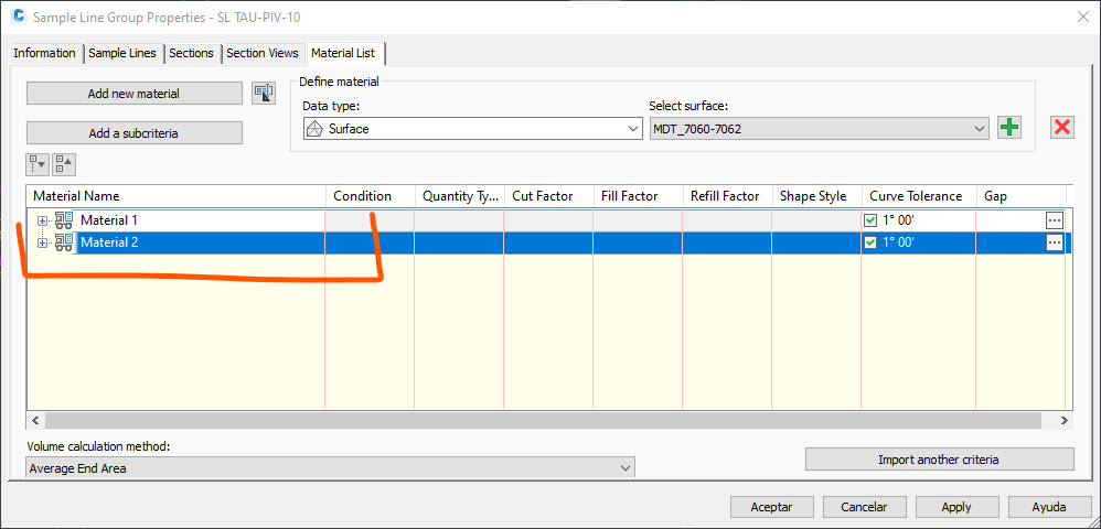 Solved: CROSS SECTION SPLIT VOLUME TABLE - Autodesk Community