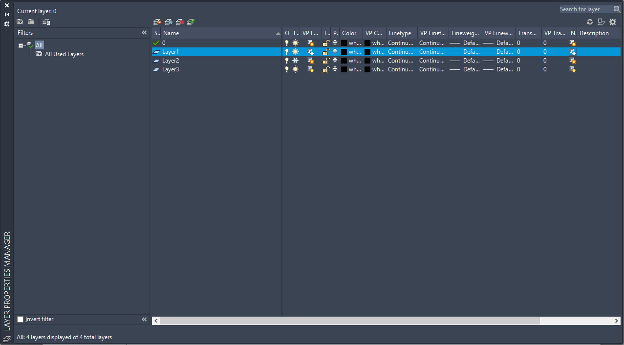 How can I change the color of icons within the layer Manager dialogue box - Autodesk Community