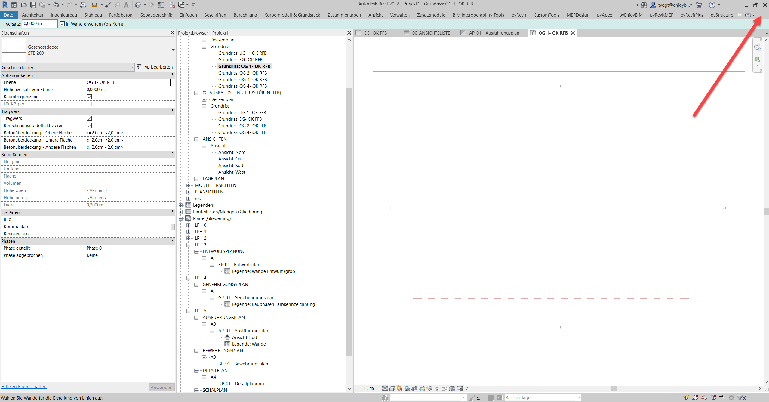 Menü in Revit 2019 nicht sichtbar - Autodesk Community