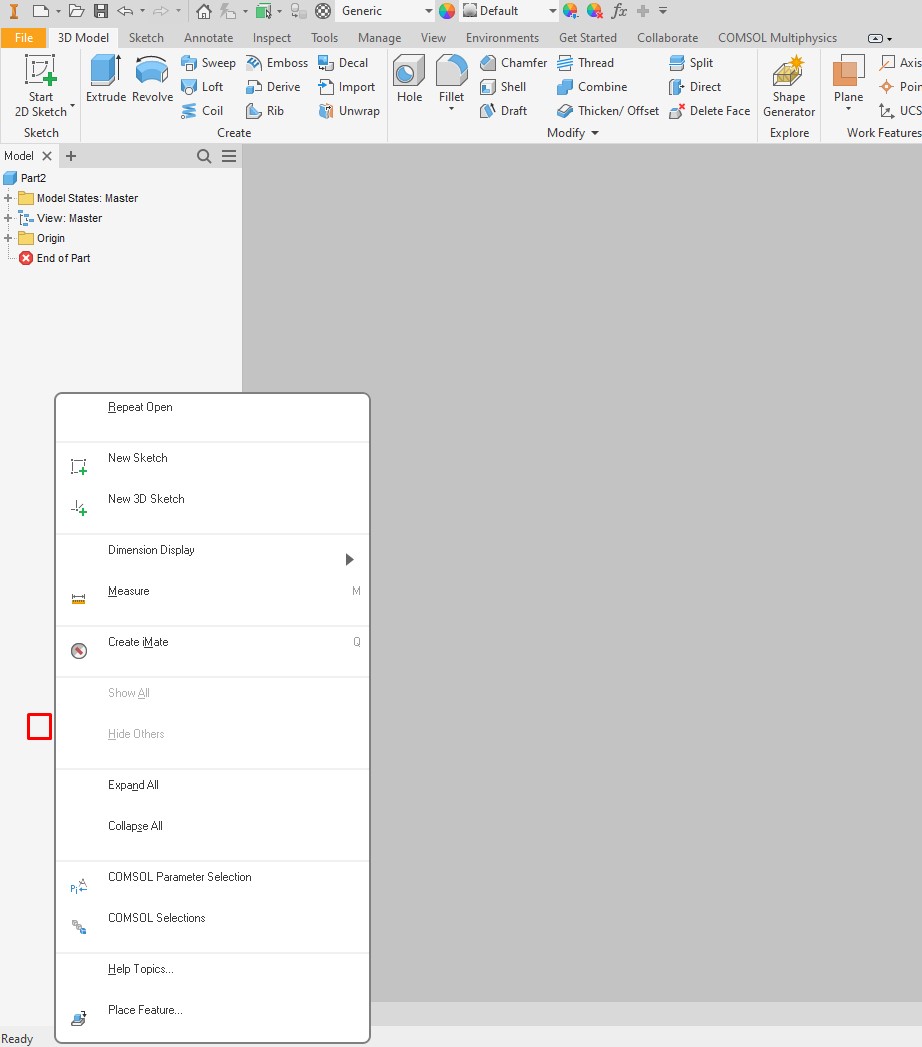 Solucionado: Inventor - Menu botão-direito do browser funciona na peça ...