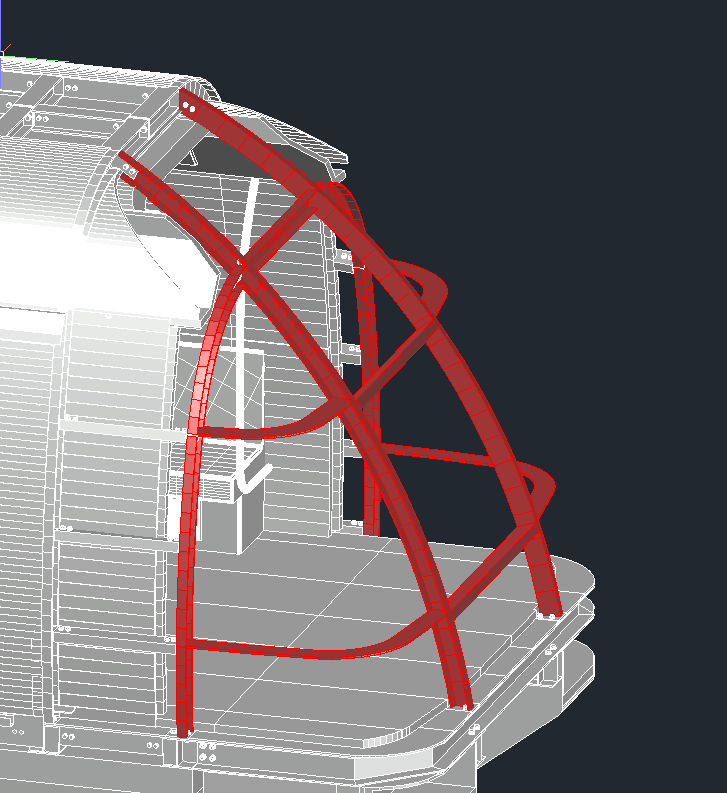 In adavnce steel How to draw inner and outer cladding for the nosepart ...