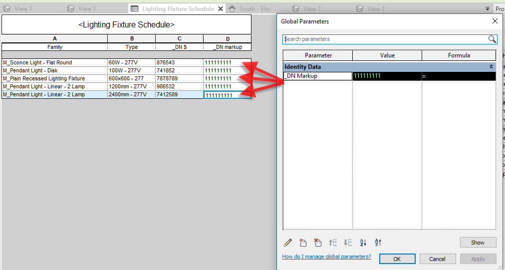Solved: create a global parameter for all light fixtures - Autodesk ...
