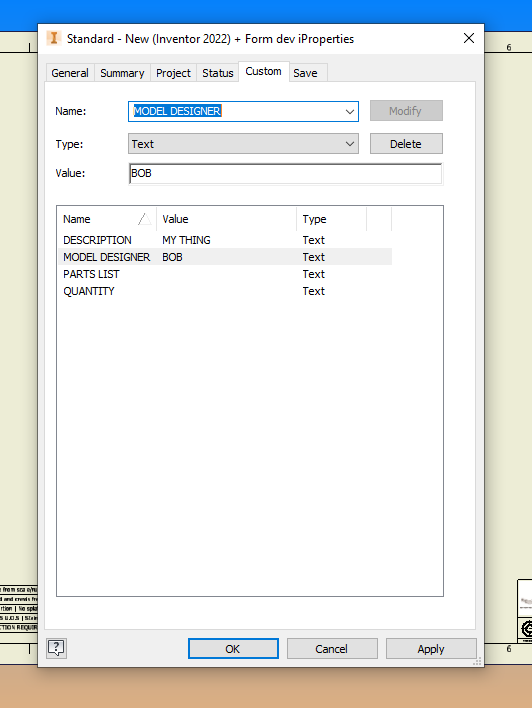Solved: Using a custom property in a code - Autodesk Community