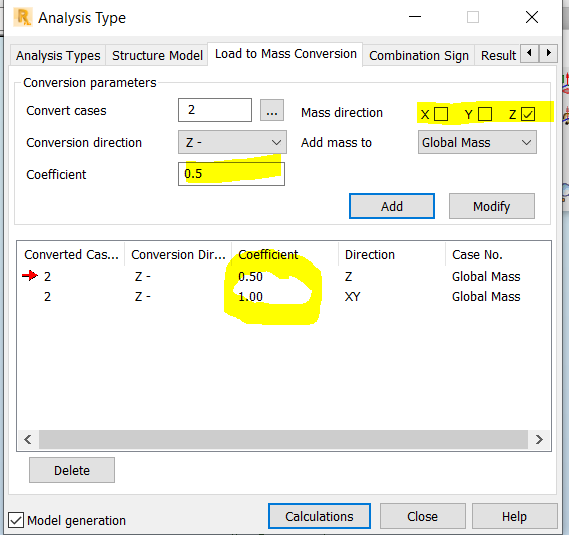 Solved: Mass direction in seismic loads - Autodesk Community
