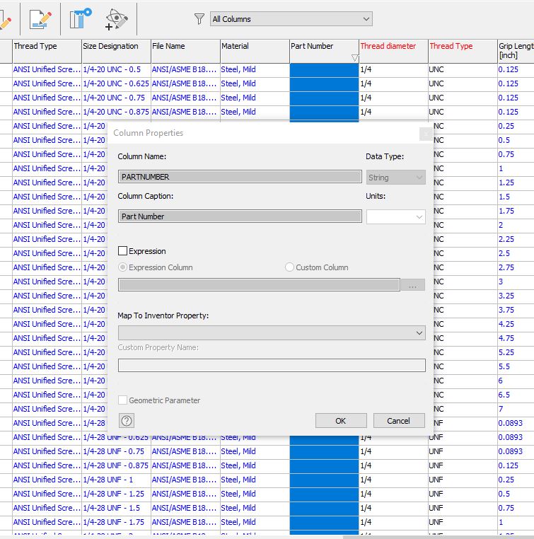 Solved: Remove content center part numbers - Autodesk Community