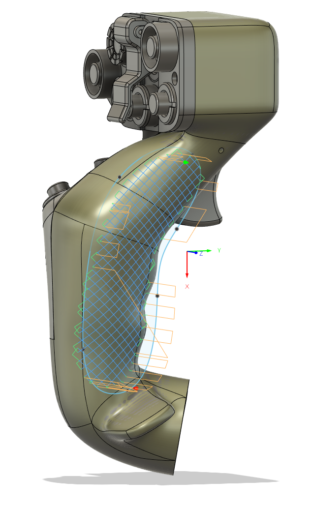 Knurling on curved surface - Autodesk Community