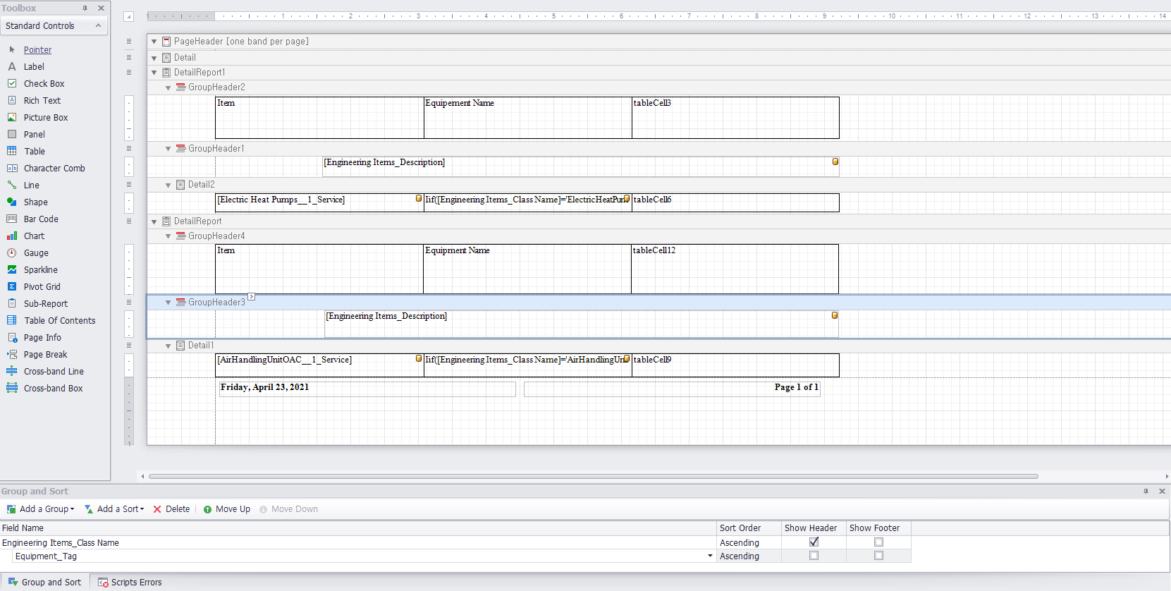 Solved Report Creator Data Filtering Autodesk Community 