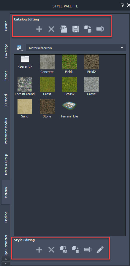 Solved: Style Palette buttons greyed out - Autodesk Community