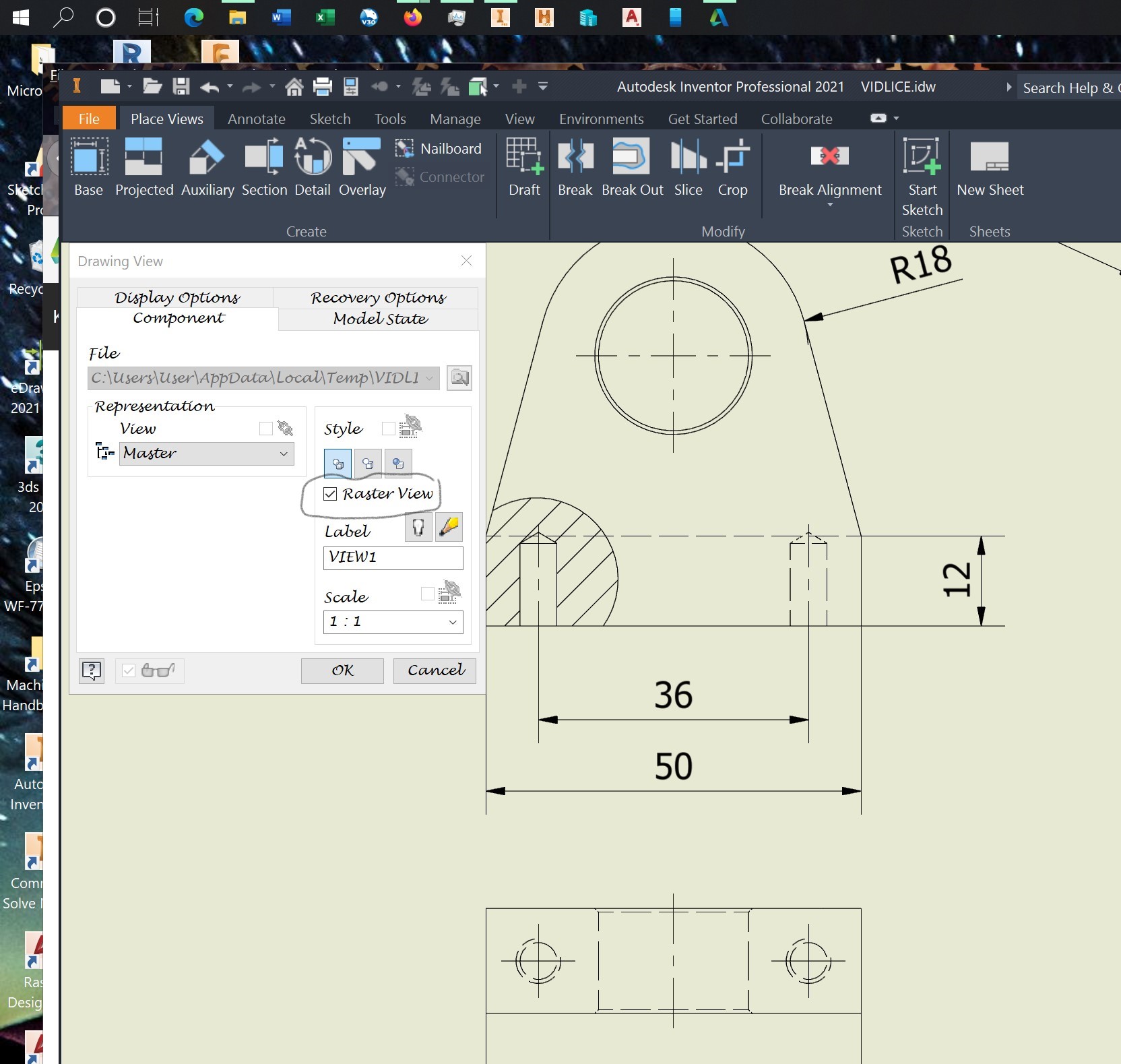Solved: Threads are not showing in drawing - Autodesk Community