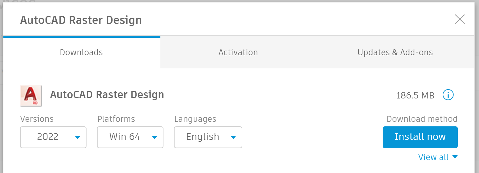 Solved: Raster Design 2022 Installation - Autodesk Community