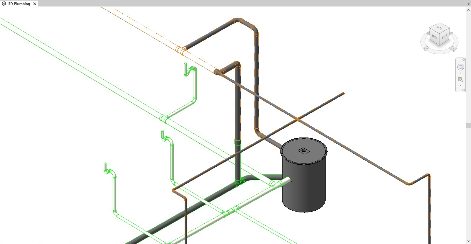 3D Isometric of Piping - Pipe not shading properly - Autodesk Community
