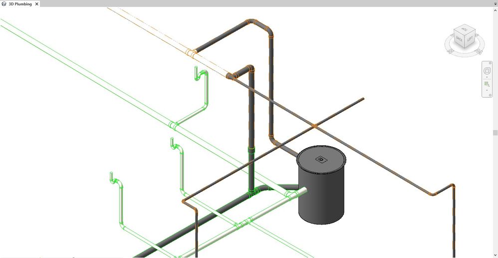 3D Isometric of Piping - Pipe not shading properly - Autodesk Community