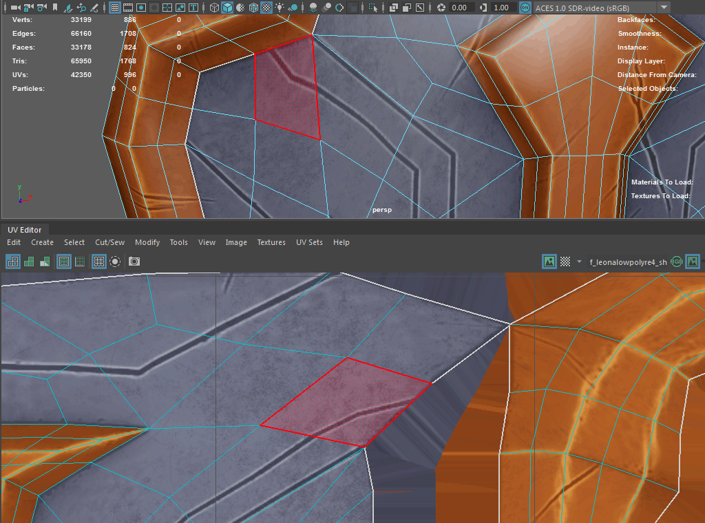 Solved: Wavy textures in Maya and Arnold. No problems in Marmoset or ...