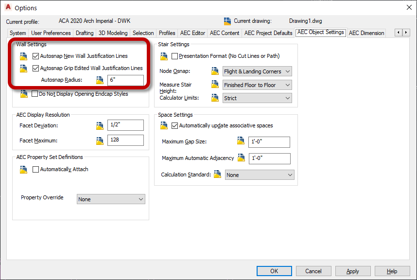 Solved: Prevent walls to automaticlly reach the following ones ...