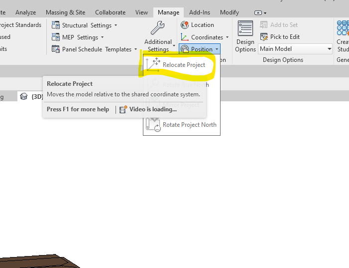 Solved: Moving model to Link Model Location - Autodesk Community
