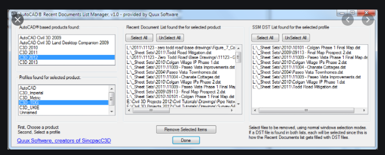 Solved: AutoCAD Recent Documents Manager - Autodesk Community