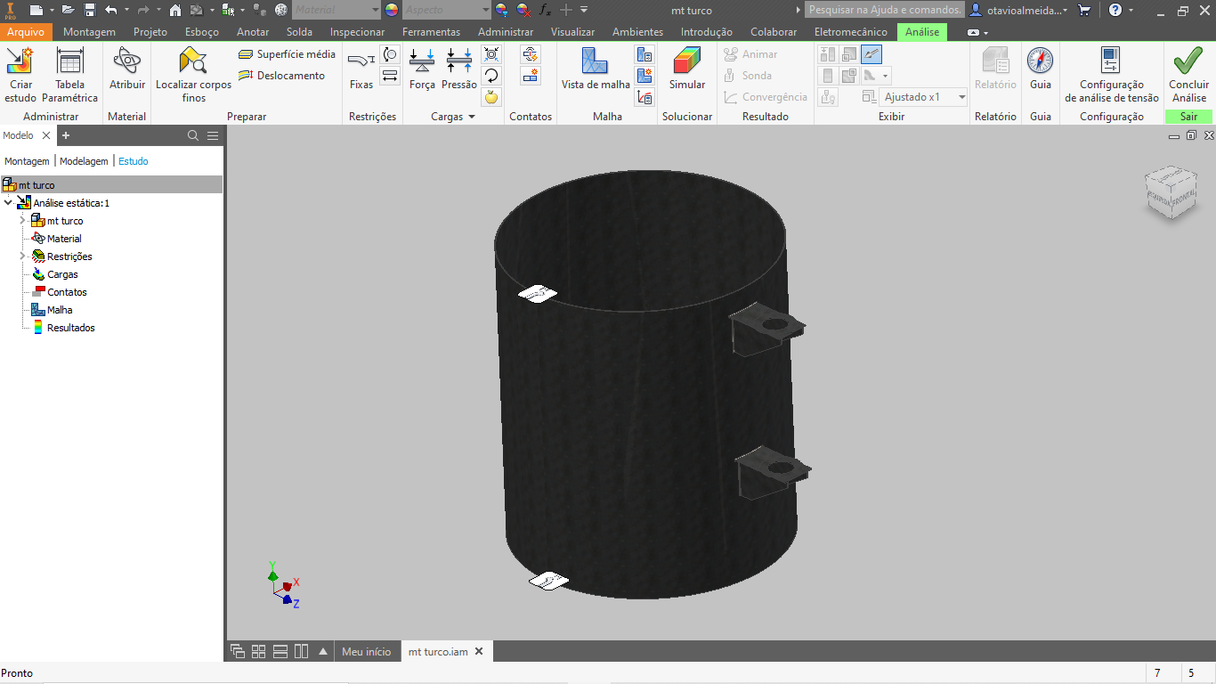 Ajuda no FEA - Autodesk Community