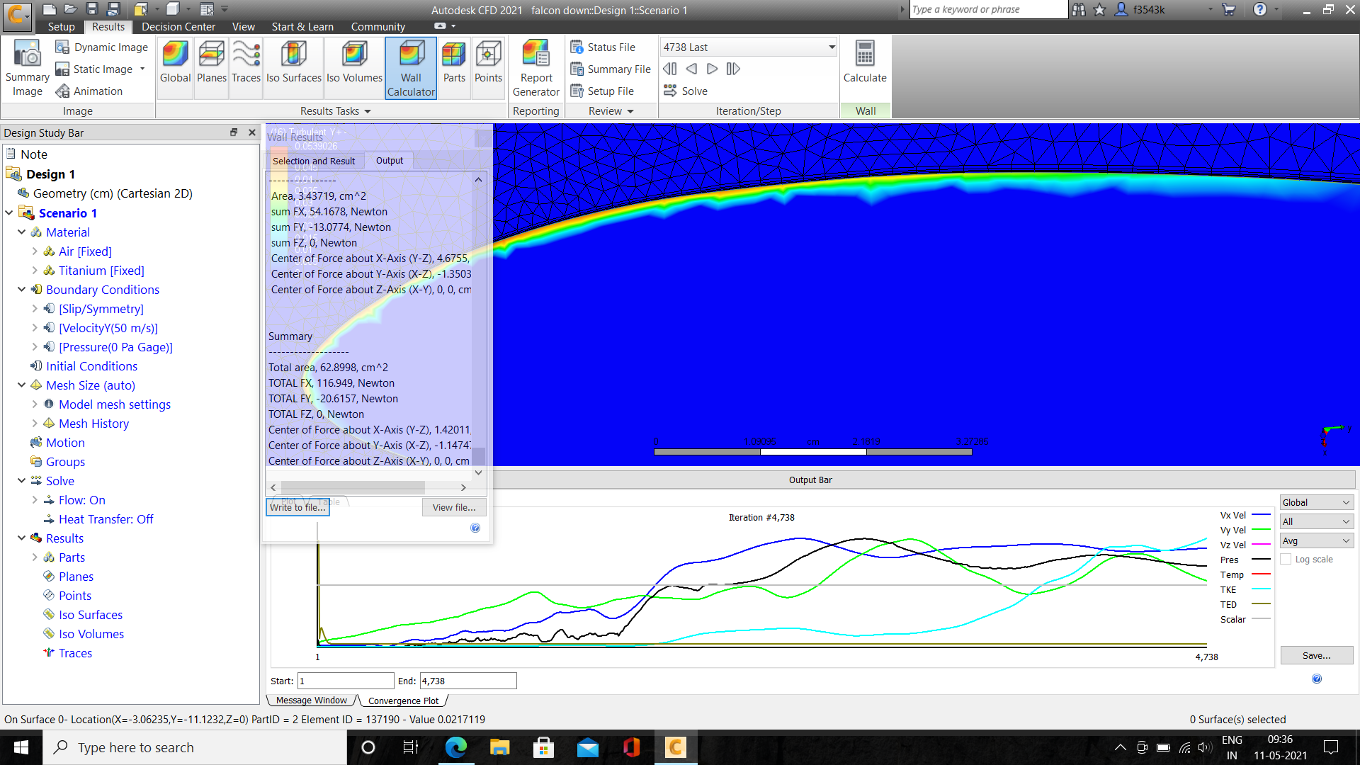 y+ values inside the solid geometry and ncrit values - Autodesk Community