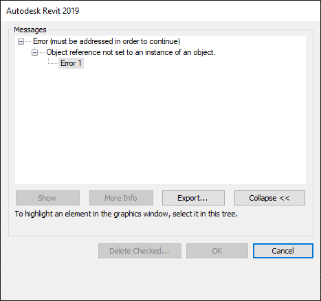 APL Fabrication Part Error - Autodesk Community