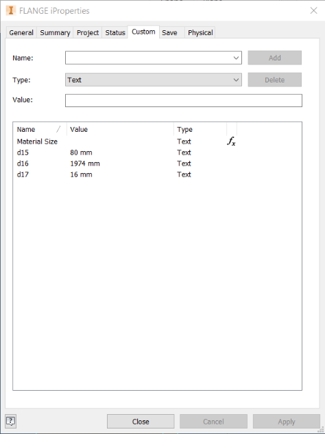 Solved: iProperties formulas - Autodesk Community