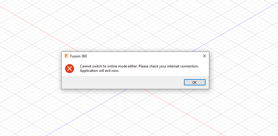 When launching Fusion 360, I Get this Error "Sorry, Fusion was unable ...