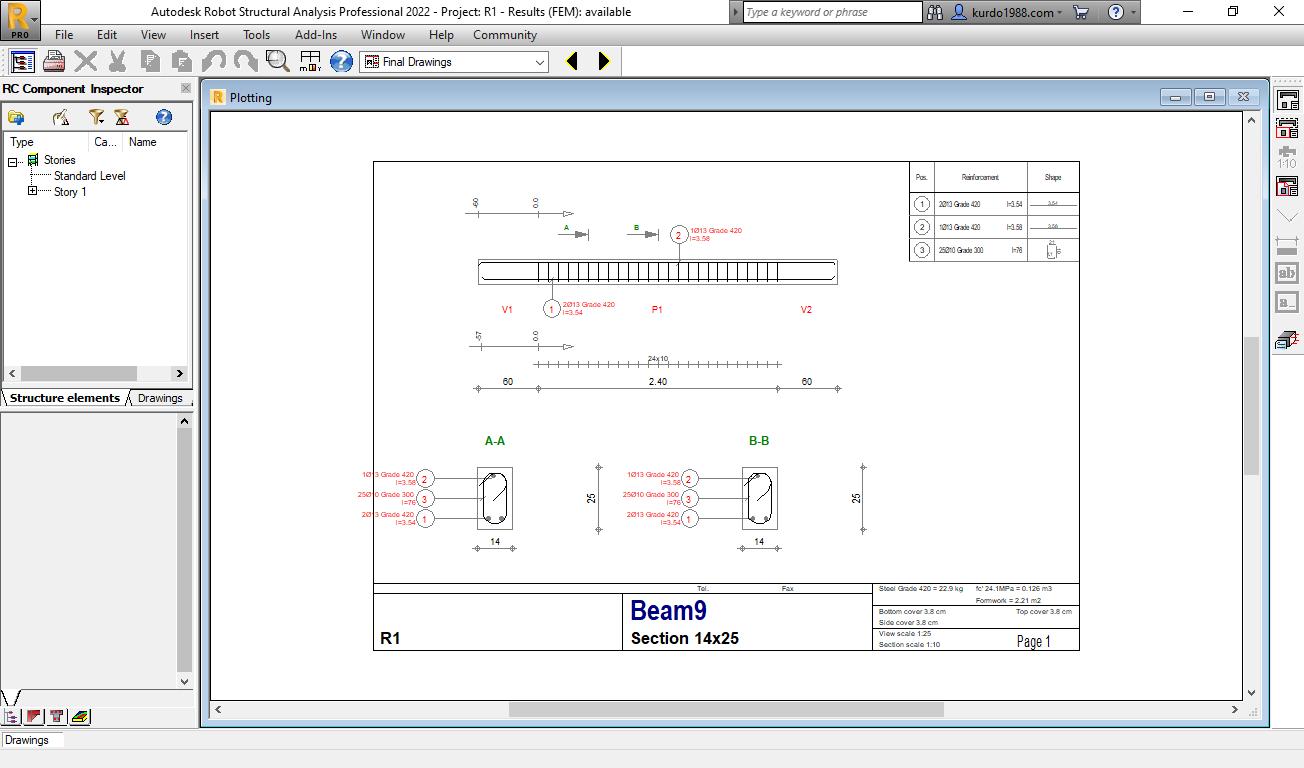 RC beam.main bars - Autodesk Community