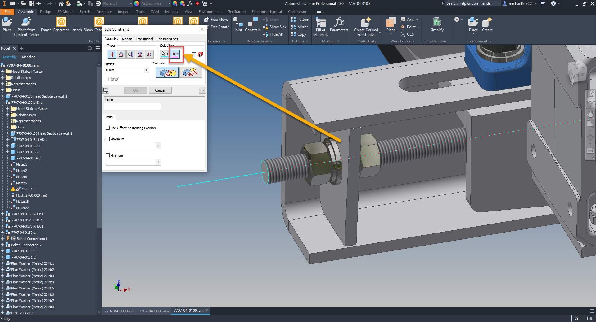 Inventor 2022 - Fixing Constraints - Autodesk Community