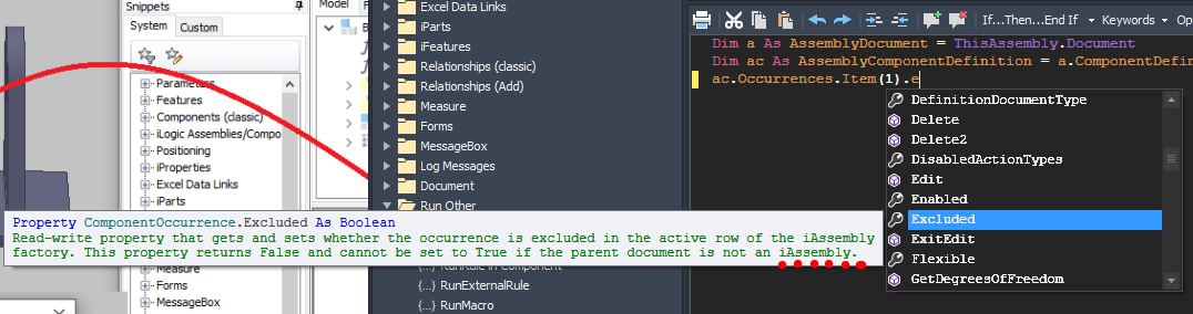 Solved: Excluded components appearing in the assembly fail when using ...