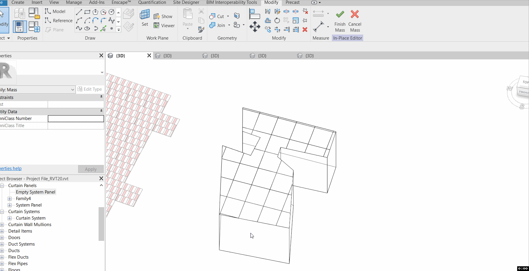 Solved: Adaptive Component Family Overhangs Border with Tile set to Partial - Autodesk Community
