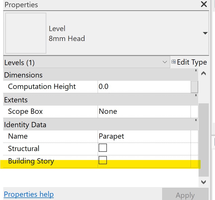 Solved: View Range - does a level have to have a minimum height to be ...