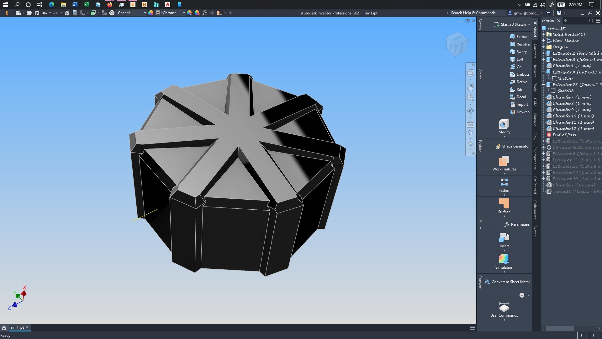 Solved: Chamfer issue - Autodesk Community