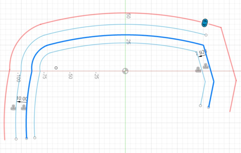 Solved: The sketch offset will not select chained loops of projected curves. - Autodesk Community