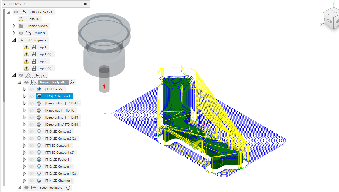 Solved: Tool paths wont generate all the way? - Autodesk Community