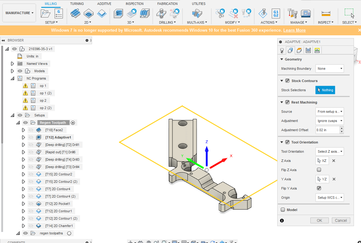 Solved: Tool paths wont generate all the way? - Autodesk Community