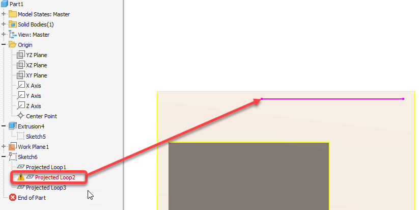 Solved: Projected Loop - API Delete - Autodesk Community