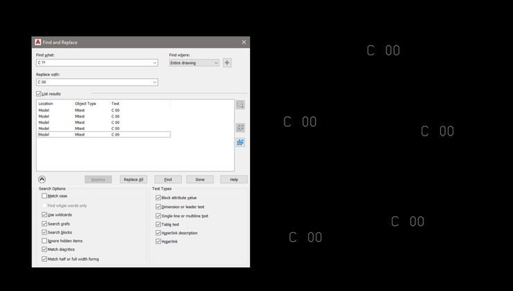 Solved: CHANGE A SPECIFIC TEXT IN MULTIPLE MTEXT - Autodesk Community