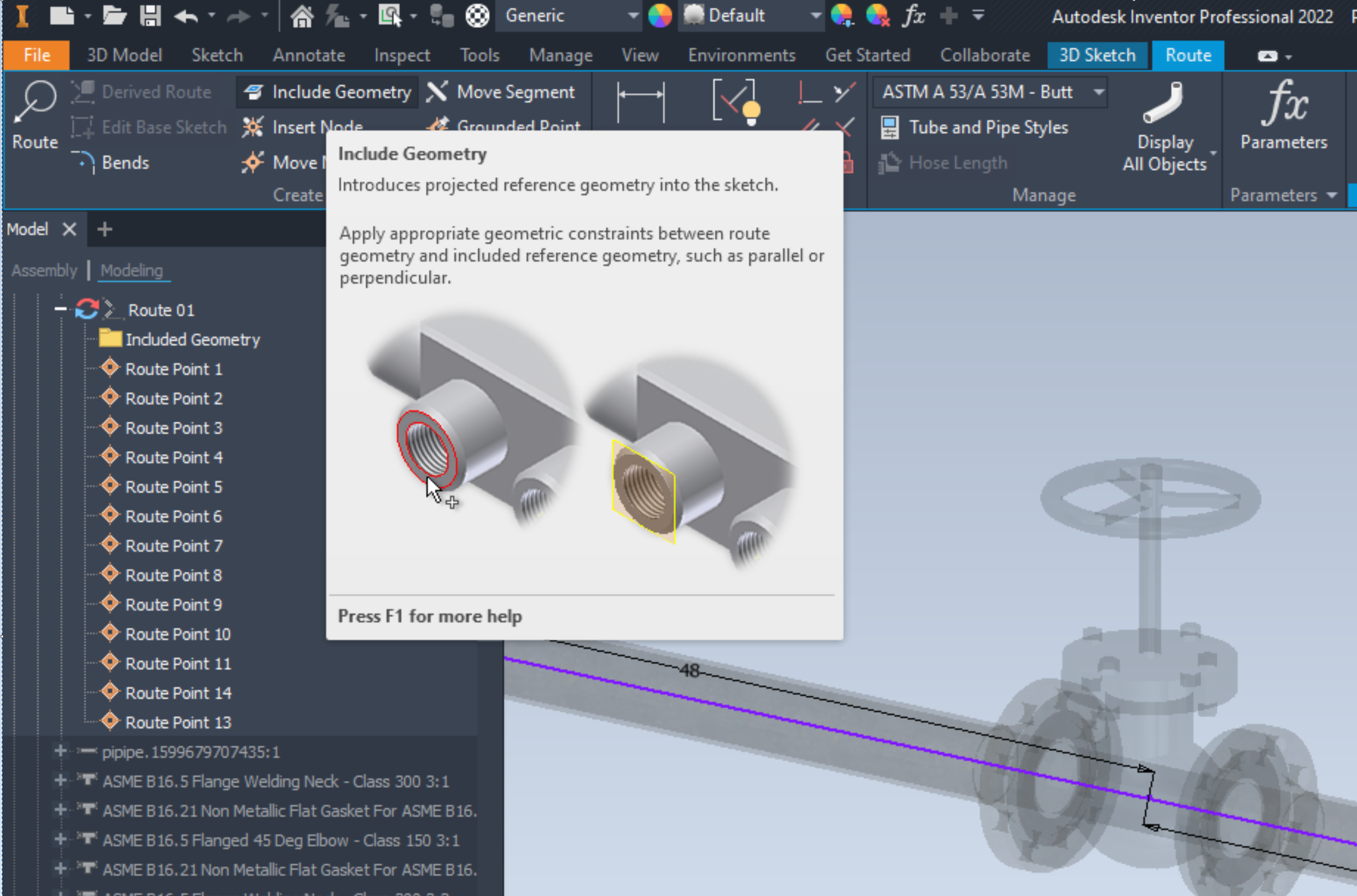 Solved: Tube & Pipe - Routing through pipe clamps - Autodesk Community