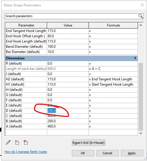 Rebar shape 15 doesn't schedule - Autodesk Community
