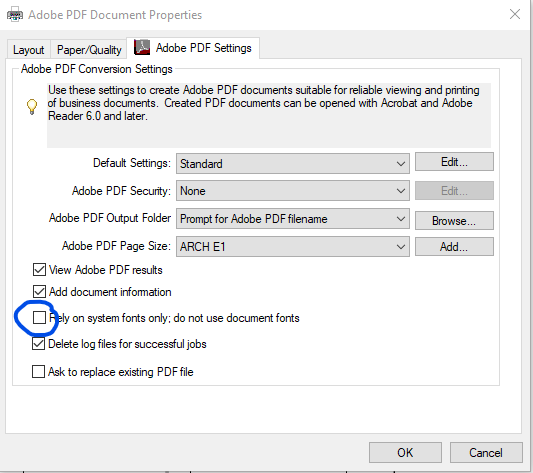 Print to PDF text size too large. - Autodesk Community