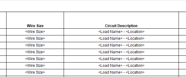 Solved: Adding Circuit Location to Panel Schedule - Autodesk Community