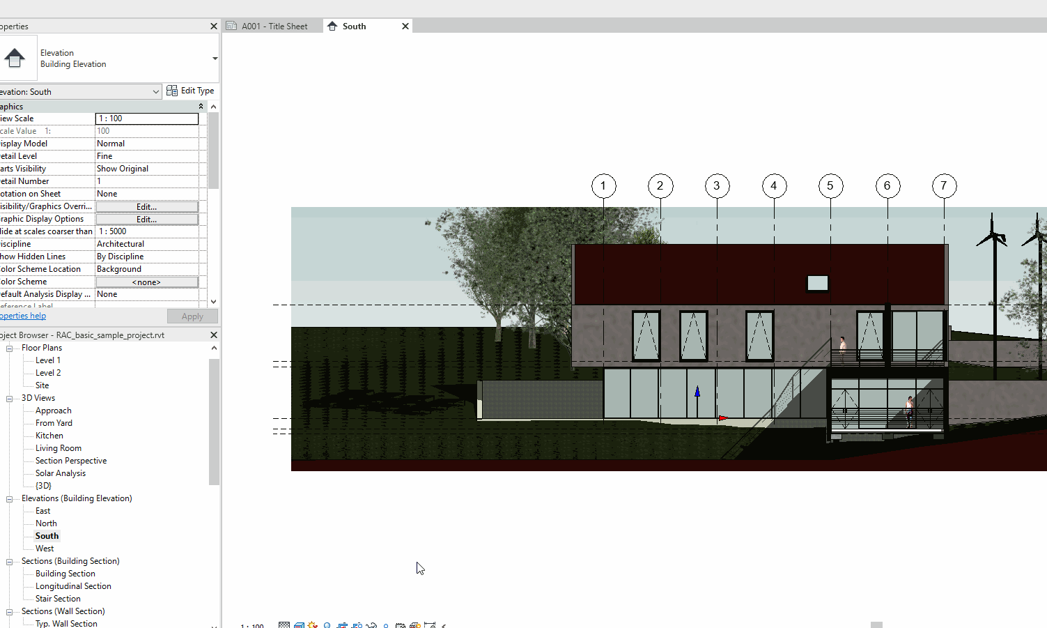 2022 Revit problem with Elevation View showing only in dark grey - Autodesk Community