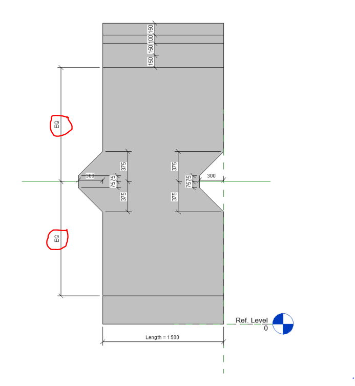 Solved: Equality Constraint in custom foundation family - Autodesk Community