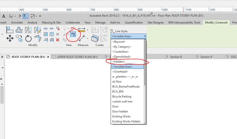 Solved: How to show beam hidden line in floor plan - Autodesk Community