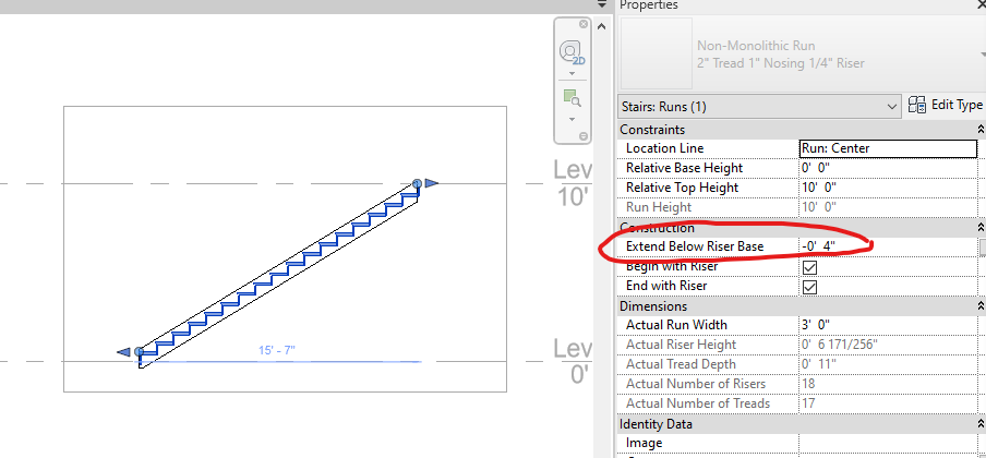 Solved: How to have non typical riser in Stairs - Autodesk Community